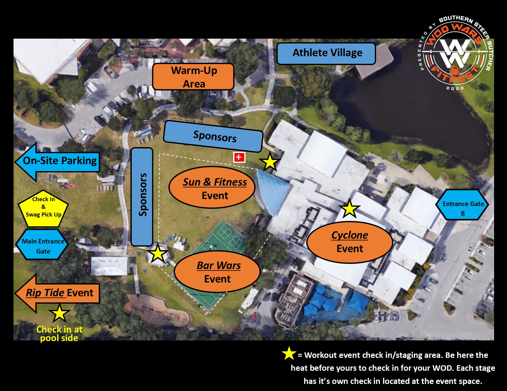 Event Layout Map – Wod Wars Fit Fest